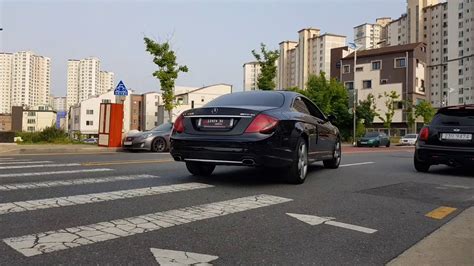 벤츠 Cl550 C클래스 준비엘 커스텀듀얼앤드머플러튜닝 배기작업 루미노스 Youtube