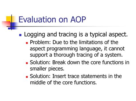 implementation of the infod system using aop ppt download