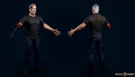 Mk11 The Terminator T 800 Skin B By Crazy31139 On Deviantart