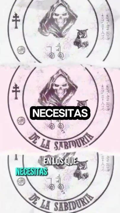 Los 7 Sellos De La Santa Muerte💀 5 Sello De La Sabiduría Santamuerte