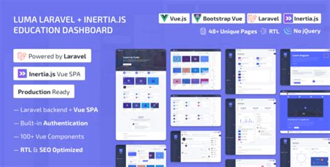 Cork Vue 32 Bootstrap 54 And Laravel Admin Dashboard Template By