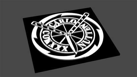 Free 3d File Ccn Carlo Cokxxx Nutten Logo・3d Print Model To Download・cults