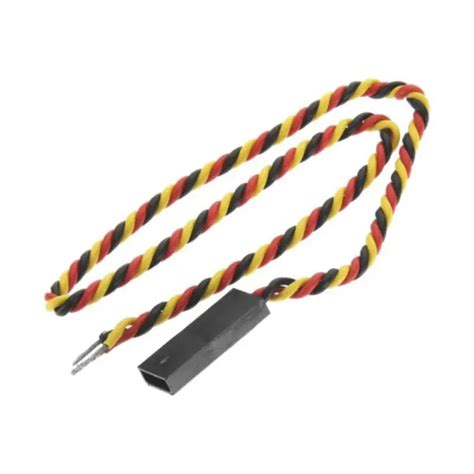 Hitec Female Servo Connector W Heavy Gauge Twisted Wire Gold Pins