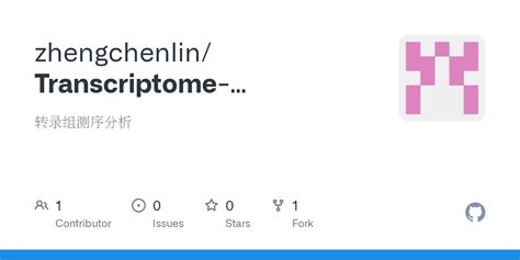 github zhengchenlin transcriptome sequencing analysis 转录组测序分析