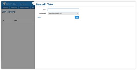 API Token OpenResty Inc Documentation