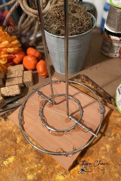 DIY Dollar Tree Paper Towel Holder Fall Tree