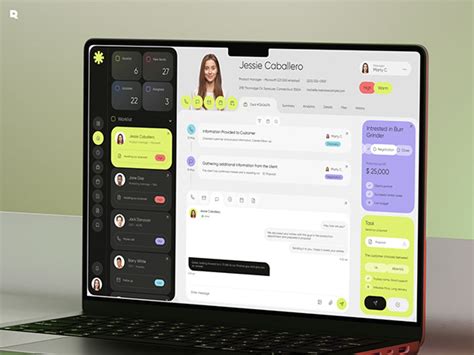 Microsoft Dynamics CRM SaaS UX UI Design Behance