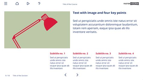 Creative Elearningvarious Simple Elearning Templates