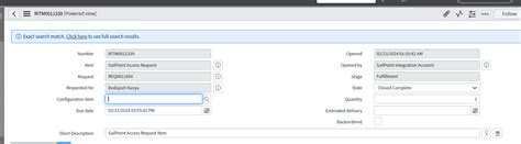 access request is not completing in idn servicedesk isc discussion