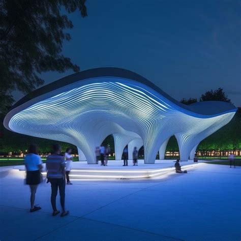 Parametricarchitecture On Twitter Stunning Pavilion Concepts Generated By Säräh Ismail At The