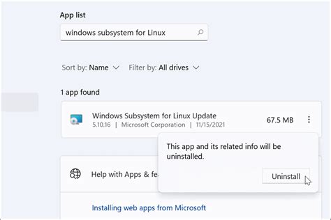 how to uninstall linux from windows 11