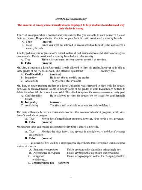 Practice Quiz Ee4758 Pdf Key Cryptography Cryptography