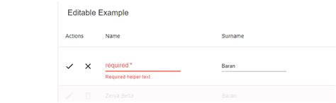 Material Ui Reactjs Materialui Onrowupdate Field Validation Stack