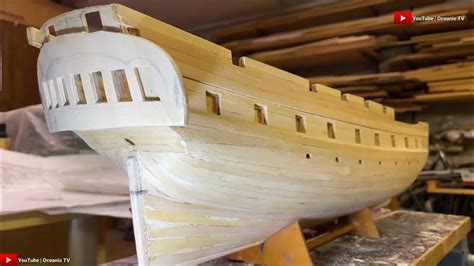 How To Build Ship Model, The Carolina 1/65 - YouTube