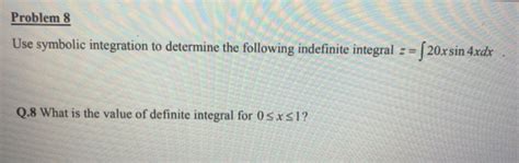 Solved Use MATLAB To Solve Problem Problem Use Symbolic Chegg