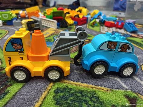 Конструктор Lego Duplo Мой первый эвакуатор - «Крупный конструктор для ...