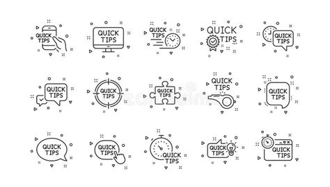 Quick Tips Line Icons Helpful Tricks Solution And Quickstart Guide