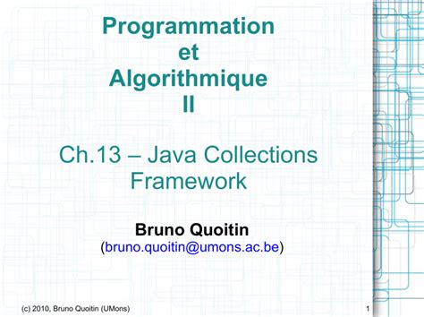 programmation et algorithmique ii