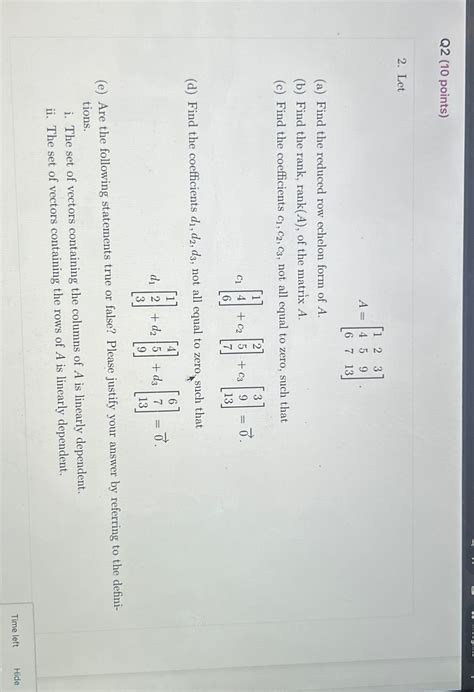 Q2 10 ﻿points2 ﻿leta 1234596713 A ﻿find The