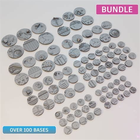 Sci Fi Bases Mm Bundle STL Saucermen Studios