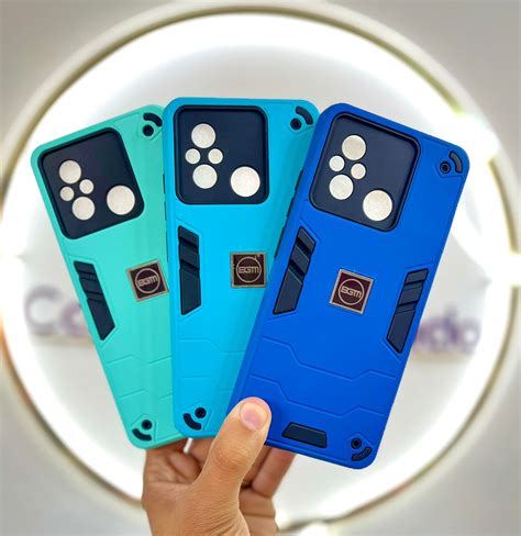 Capa Para Celular Acrílica Anti Shock BGM Cores Sortidas Capas no Atacado Películas