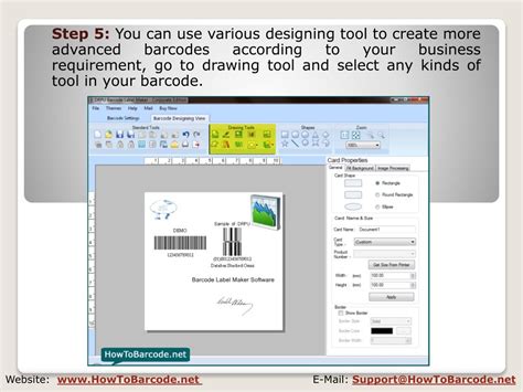 ppt how to create barcode in 2d font formats powerpoint presentation