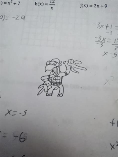 Raph Scribble I Did In Math Class Not Really Based On A Pre Existing Design But Inspired By