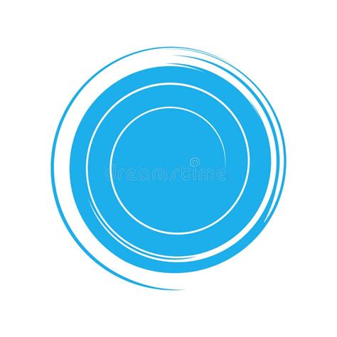 Abstract Swirl Design Element Spiral Rotation And Swirling Movement Vector Illustration With