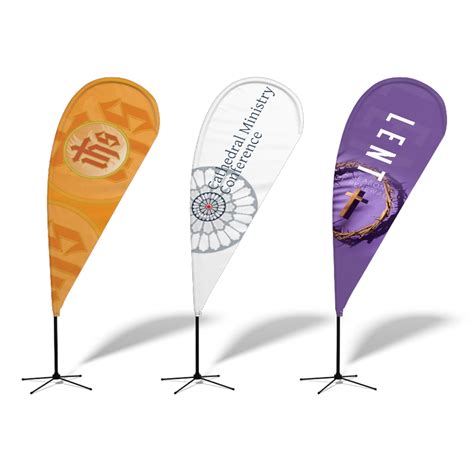 Teardrop Flag Sanctuspress