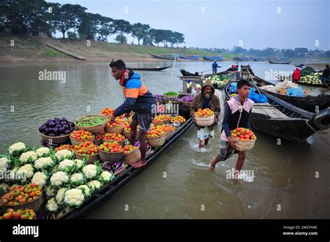 10 January 2024 Sylhet Bangladesh Hundreds Of Farmers Have Come From