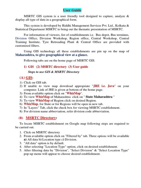 Gis User Guide Pdf Geographic Information System Java Software