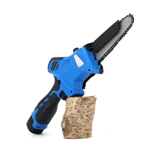Cordless Electric Chainsaw 6 Inch Brushless Pruning Saw With Auto Chain