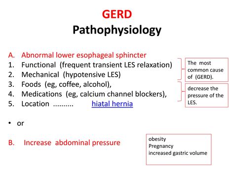 Lecture Note On Gerd And Peptic Ulcer Ppt