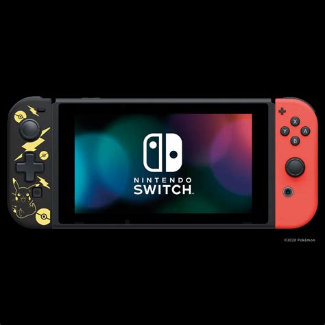 Hori Nsw D Pad Controller L Pokemon Pikachu Black And Gold Nsw 297u