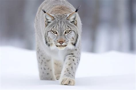 Premium Photo Stealthy Lynx Photography In Pristine Natural Habitat