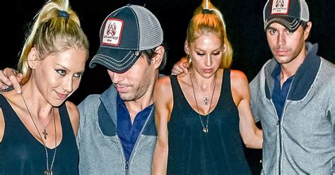 Enrique Iglesias Is The Perfect Gentleman For Girlfriend Anna Kournikova On Loved Up Couple S
