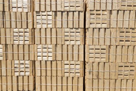 stacked wooden crates stock image image of texture empty 63562973