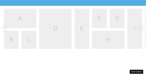 grid horizontal scroll forked codesandbox