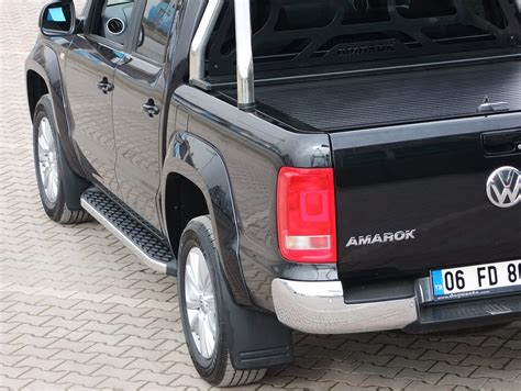 Volkswagen Amarok 2010 2021 Hitit X Chrome Side Step