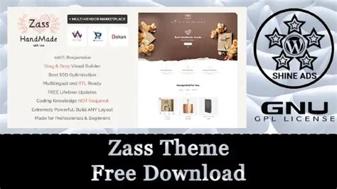 Zass Theme Free Download V3999
