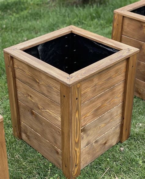 Кашпо дерев‘яне Горщик для квітів кашпо на терасу 550 грн Інші товари для дому Львів на Olx