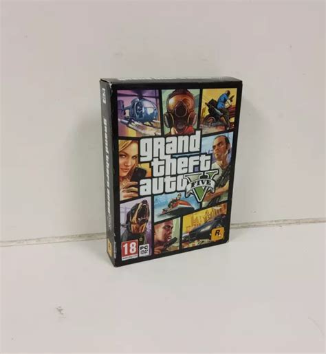 Grand Theft Auto V Gta 5 Pc Dvd Rom Rockstar Games L30 Eur 2104