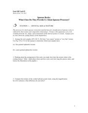 Lab Igneous Rocks Geol Lab Week Of Feb Igneous Rocks What Clues Do They