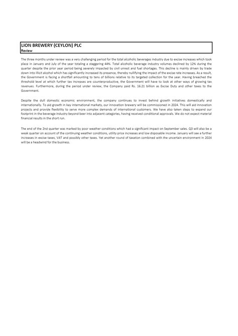 බදු වැඩි කිරීම නිසා මත්පැන් අලෙවිය 12 කින් අඩුවෙලා මත්පැන් සමාගම්