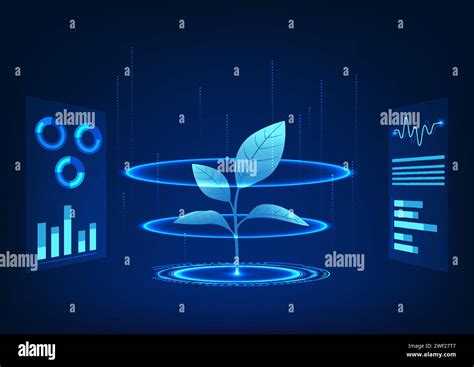 Smart Farm Technology Where Technology Is Used To Control Agricultural