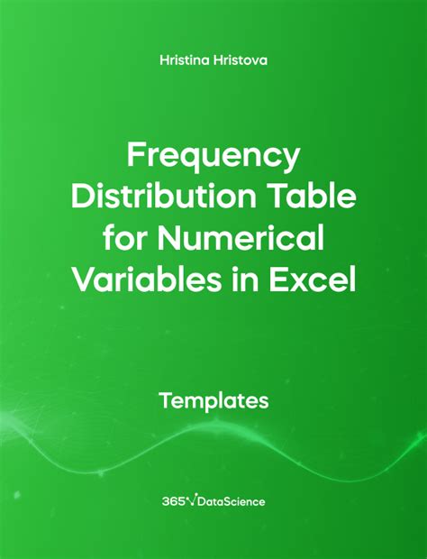 Excel Template Frequency Distribution Table For Numerical Variables
