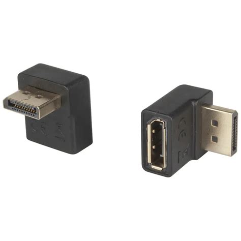 Right Angle Plug To Socket Displayport Adaptor Jaycar Australia