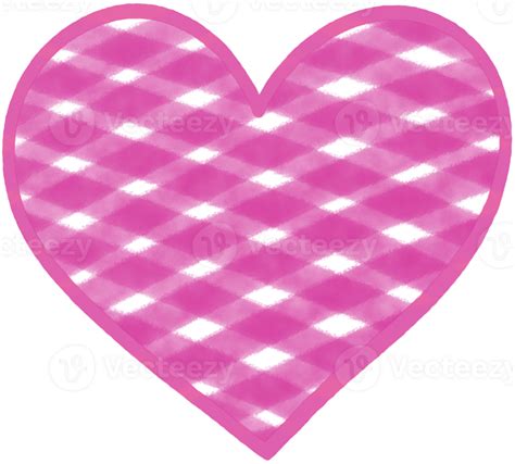Buffalo Plaid Heart Pngs For Free Download