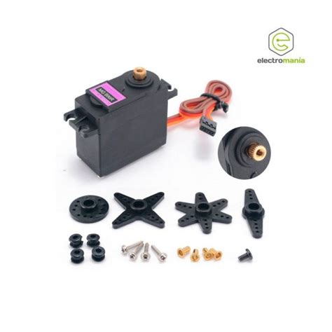 Servo Mg996r 13kg 180 Grados Electromanía Perú