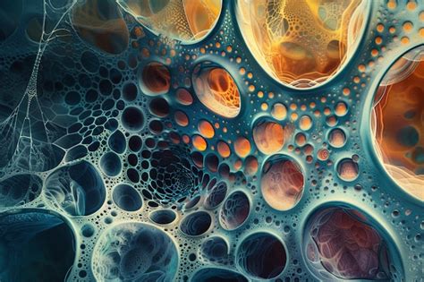 Premium Photo Illustrate The Intricate Patterns Of Molecular Arc